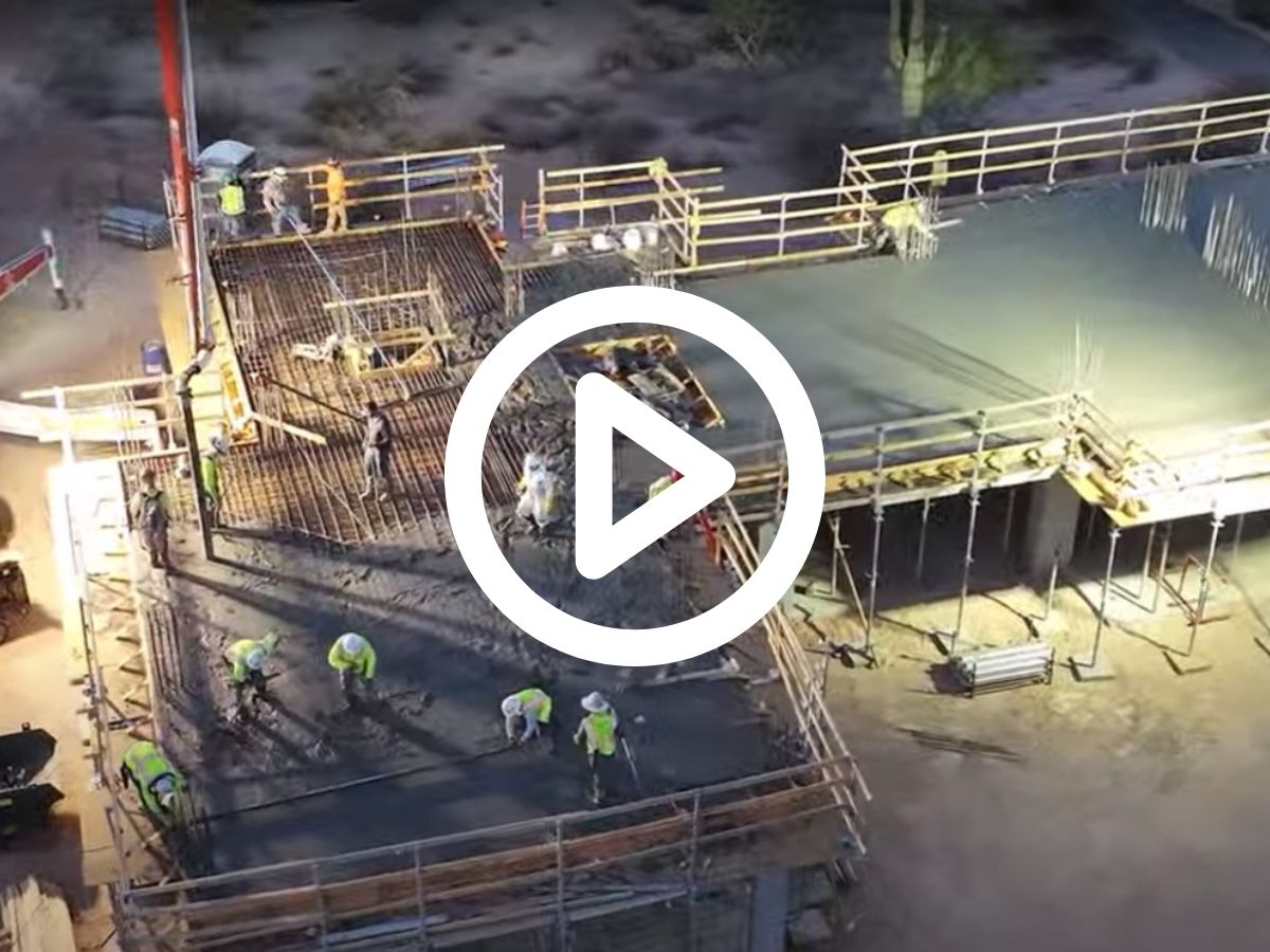 Hunt Concrete & Glass House Project | Rock Solid Concrete